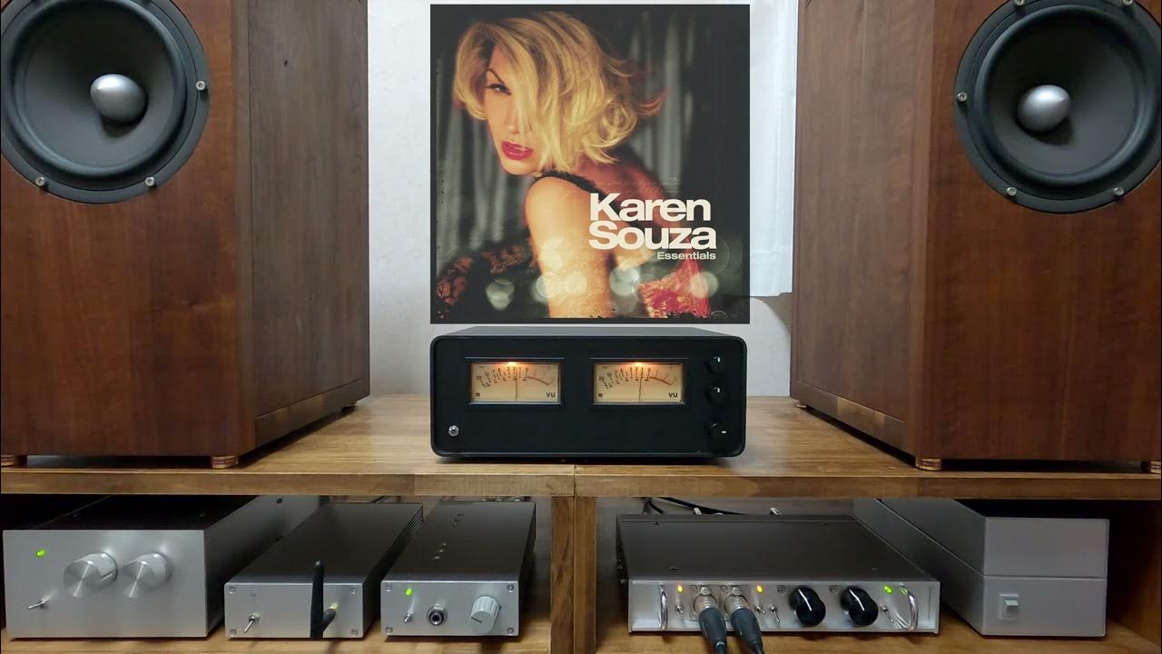 DIY VUメーターで見て楽しむ「Karen Souza , Every Breath You Take」 - YouTube