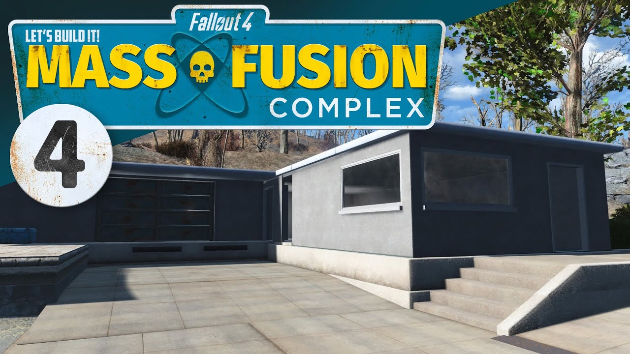 LETS BUILD IT! - Mass Fusion Complex - part 4 - (Fallout 4/PS4/MODS ...