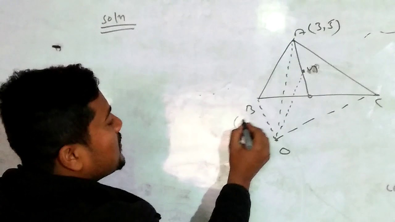 Proving centroid formula by vector method.. - YouTube