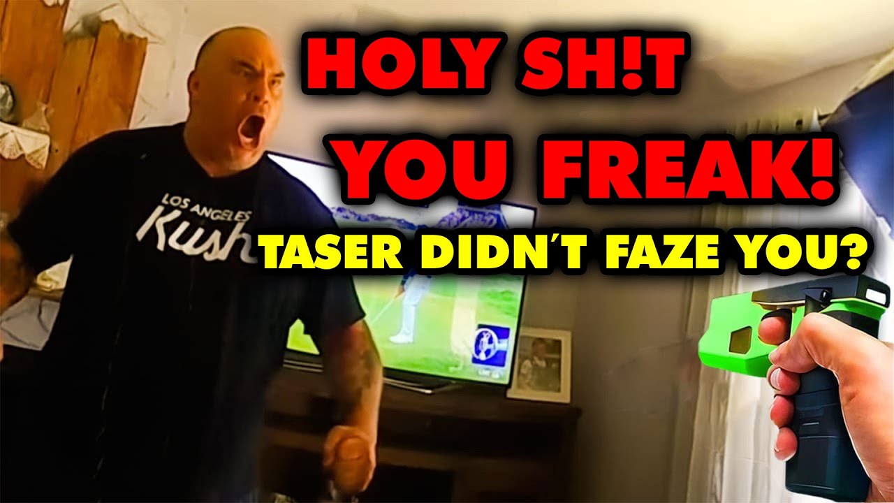 Ex-Cop GOES FULL HULK After TASER Shock—Cops STUNNED by His Reaction ...