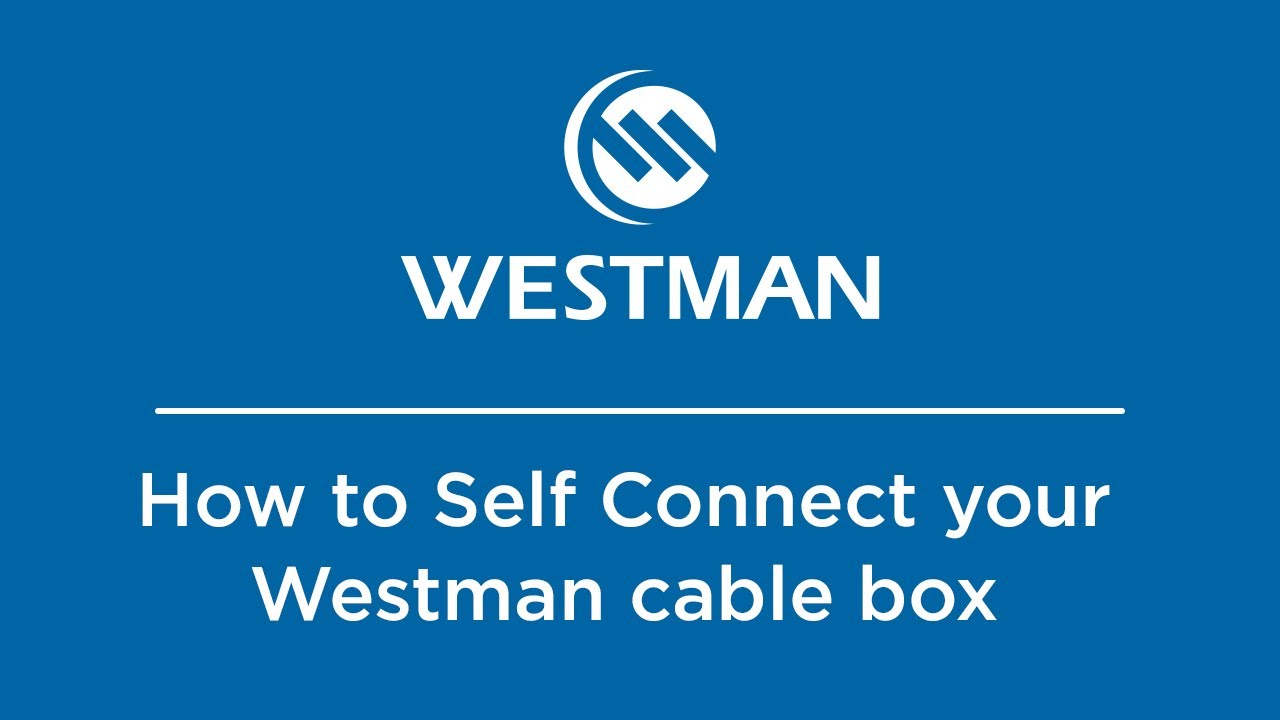 How to Self Connect Westman Cable Box - YouTube