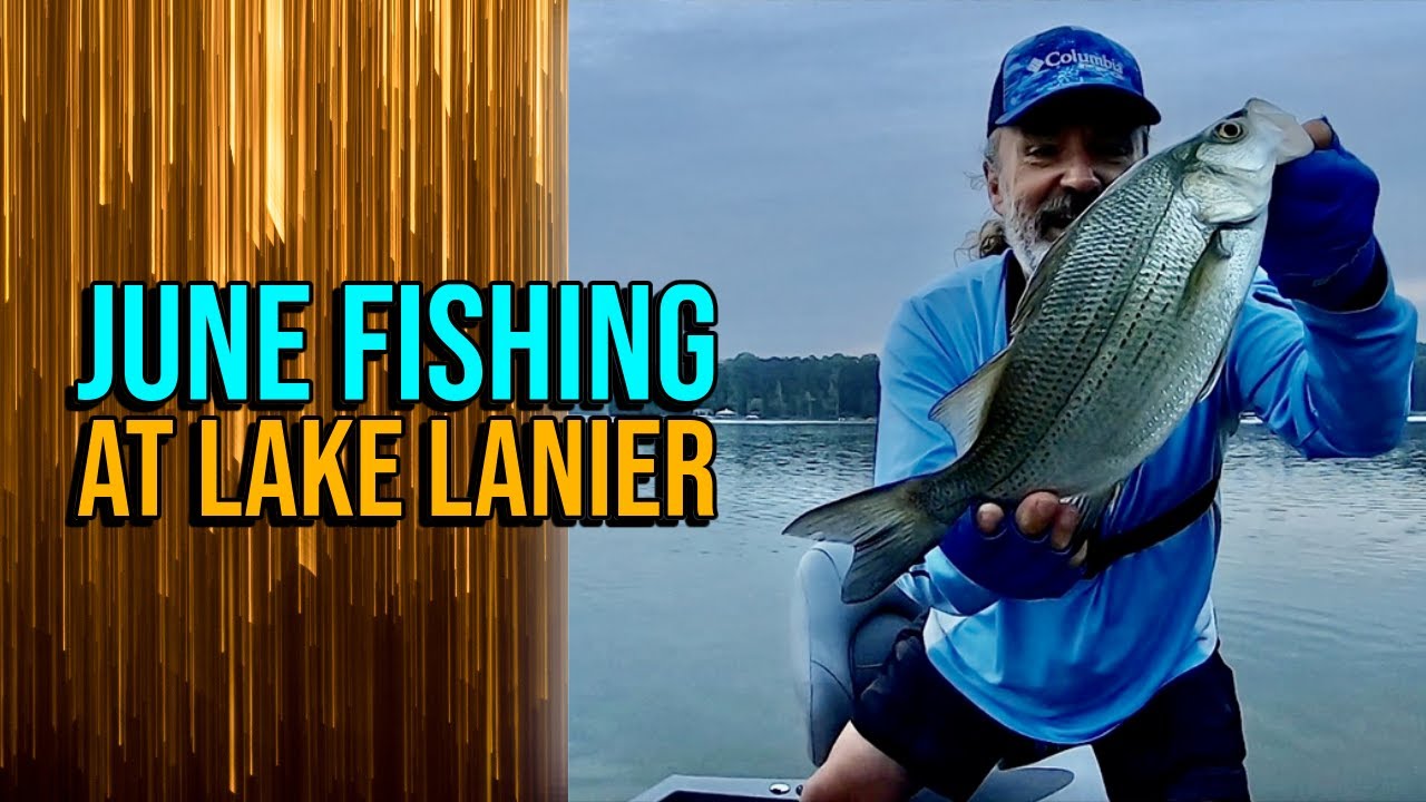June Fishing At Lake Lanier #lakelanierfishing2023 #fishing - YouTube