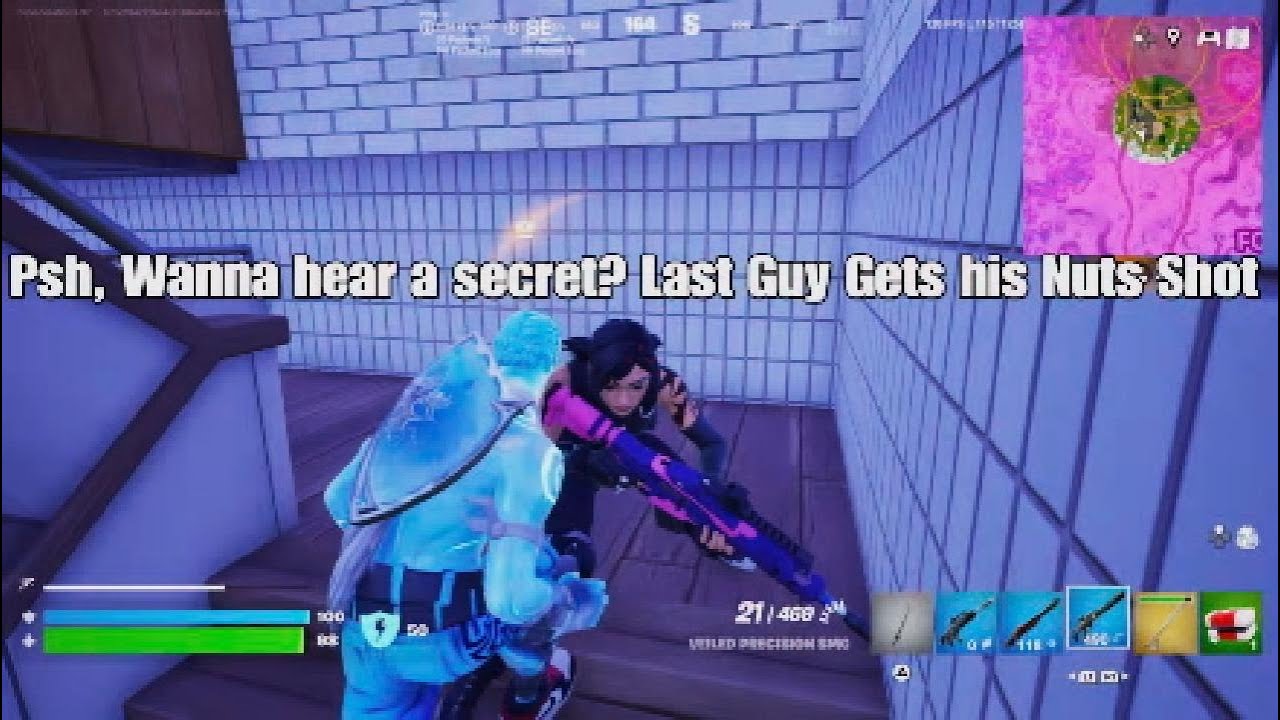Shoot his Nuts and Get the DUB! - Fortnite - YouTube