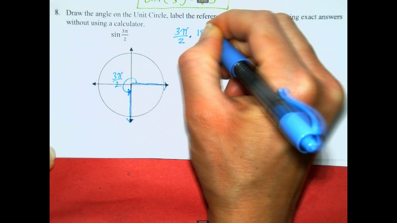 Algebra 2 Chapter 7 Review Problem 8 - YouTube