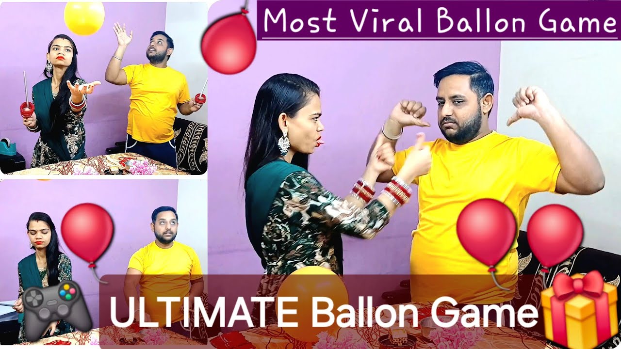 The Ultimate Ballon Game 🎈 | New Viral Party Game | #viralvideos # ...