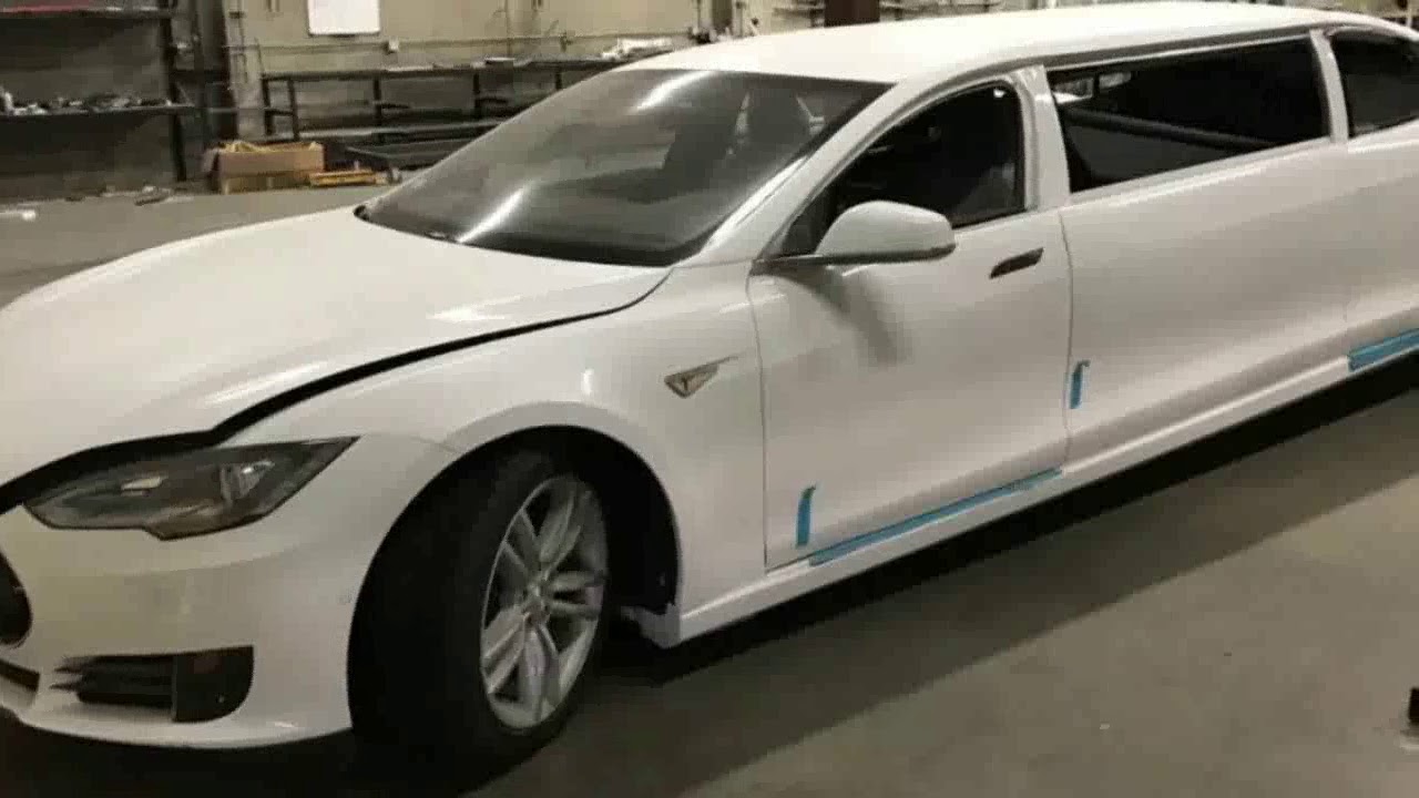 hot news, tesla model s limo no buyers auction - YouTube