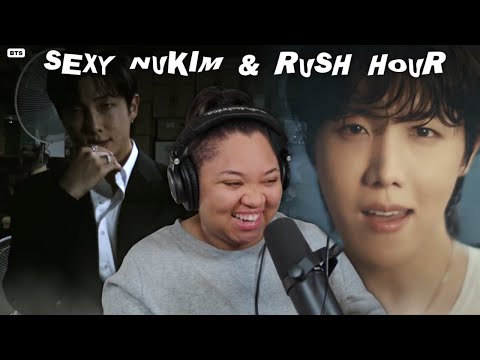 BTS - Balming Tiger -SEXY NUKIM (feat. RM of BTS) & Crush - Rush Hour ft Jhope of BTS  | Reaction