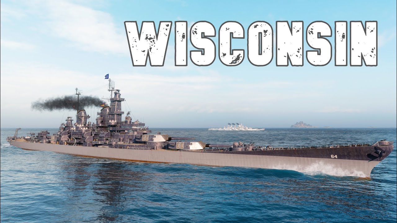 World of WarShips Wisconsin - 5 Kills 310K Damage - YouTube