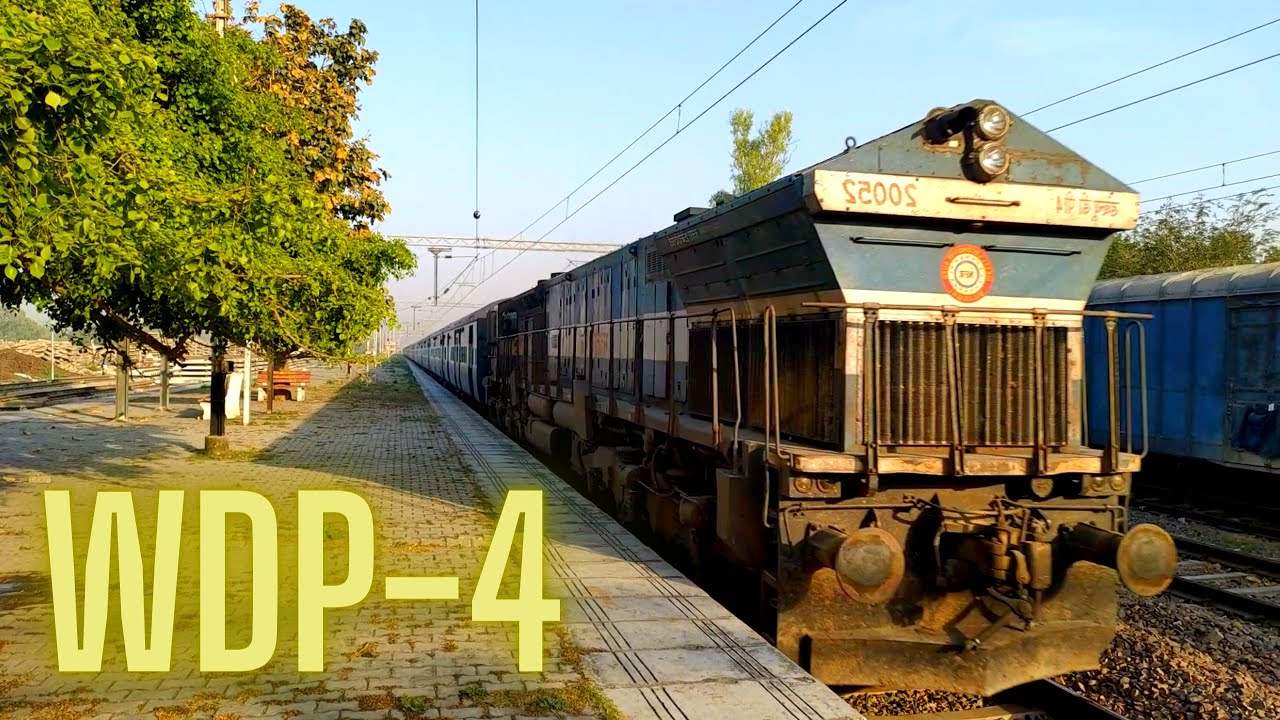 Special Vegetable Express Train With LHF WDP-4 EMD Locomotive | IRFCA ...