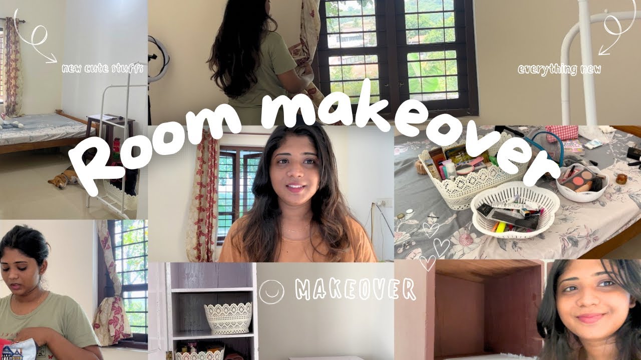My room makeover | Part-01 🩷| Budget friendly makeover 💫🌸 - YouTube