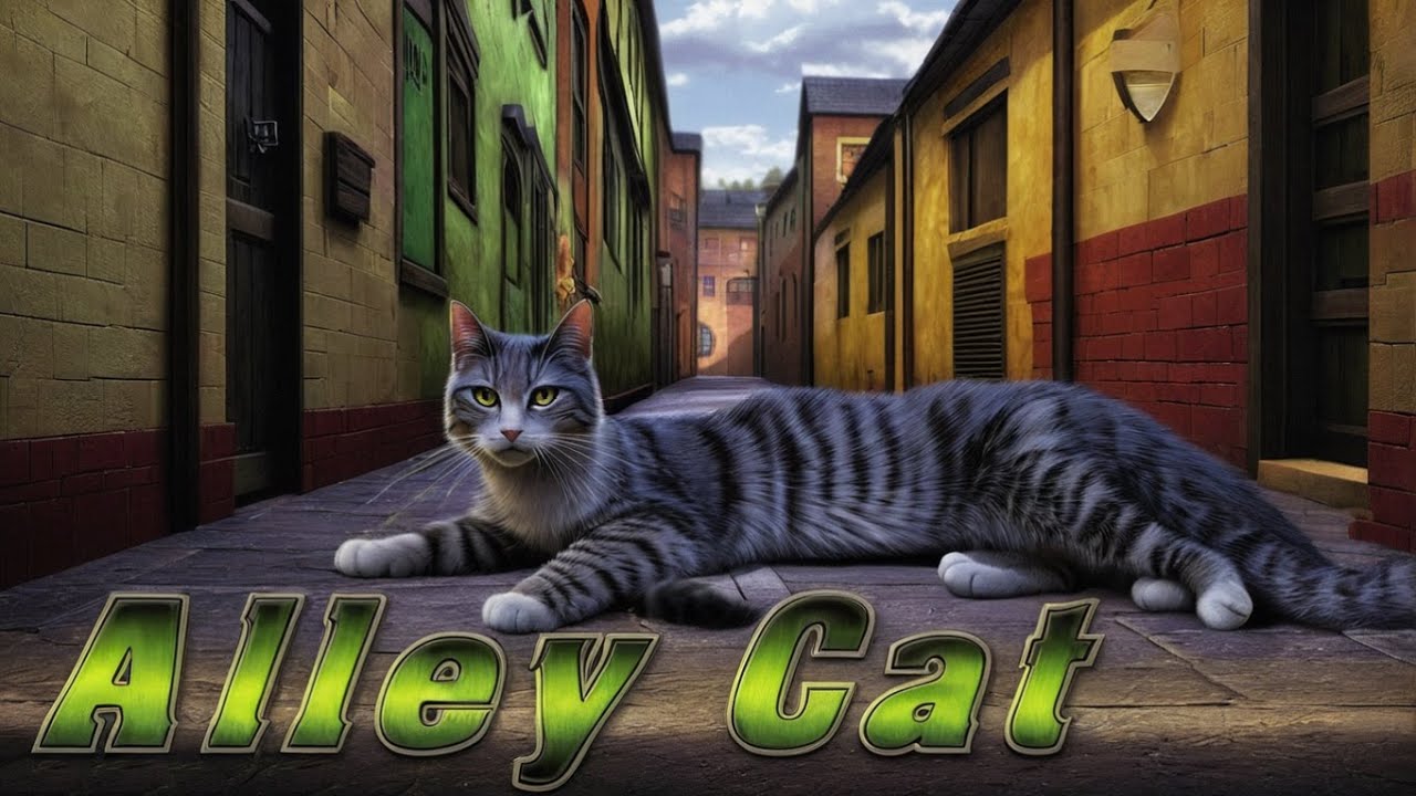 Alley Cat - Atari XL/XE (Gameplay) - YouTube