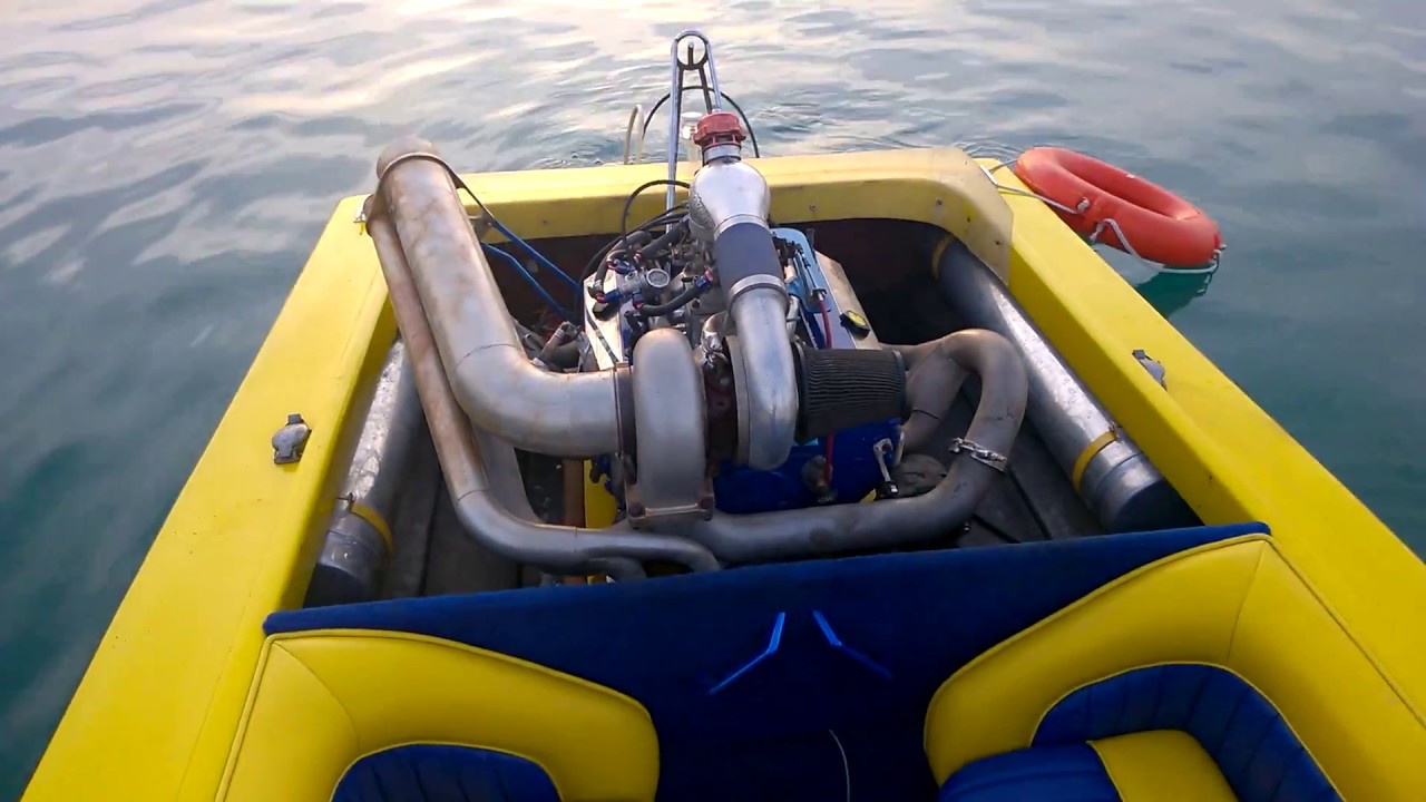 7.4L turbo boat in ksa Part 2 - YouTube