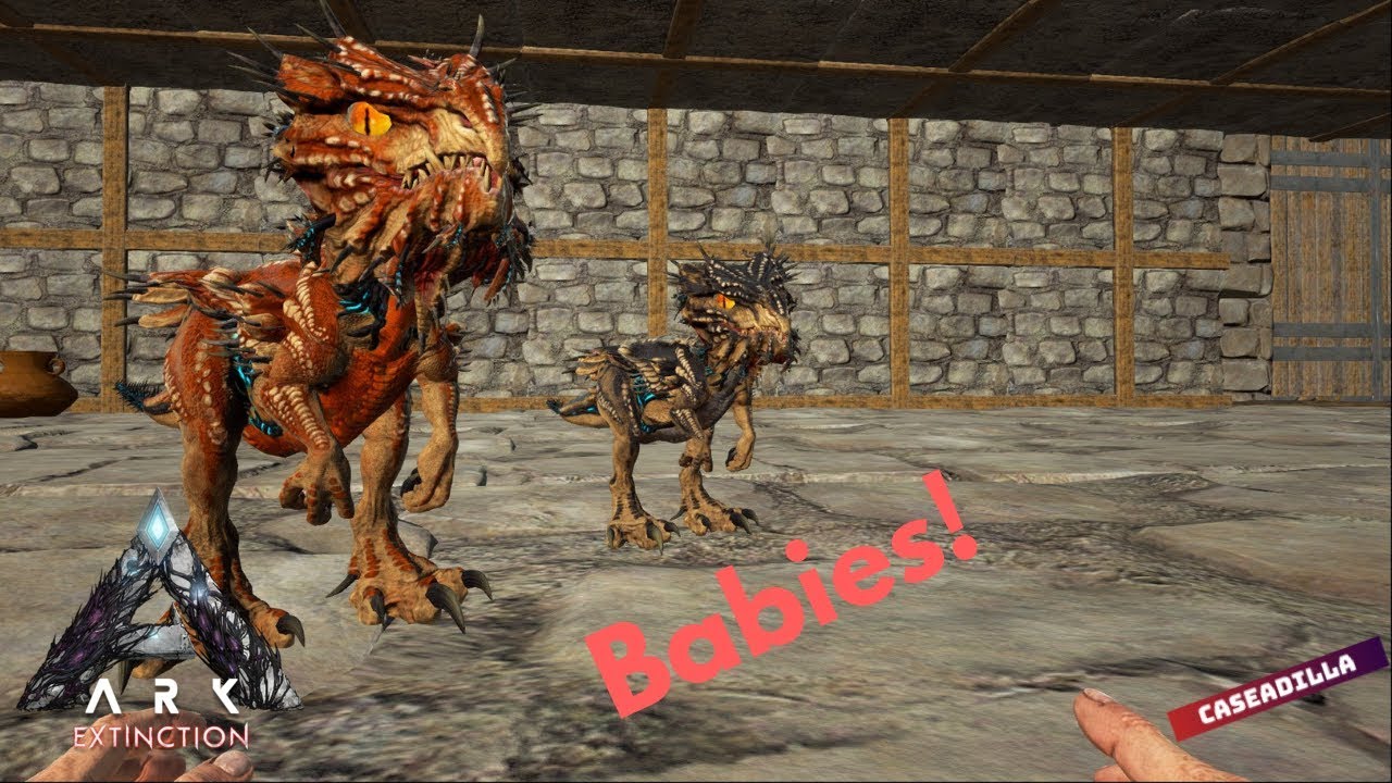 VELONASAUR BABIES!| ARK SURVIVAL EVOLVED EXSTINCTION#2 - YouTube