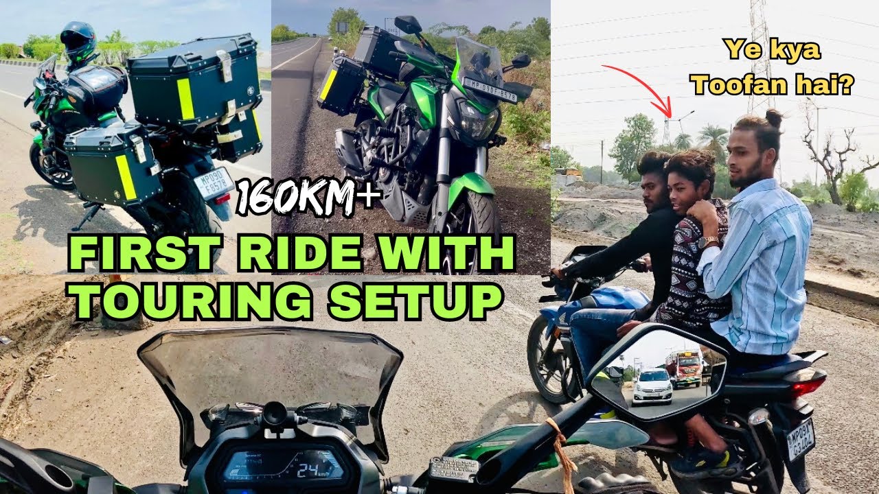 Dominar 400 Ride With Touring Setup | Indore To Khargone | Good or Bad ...