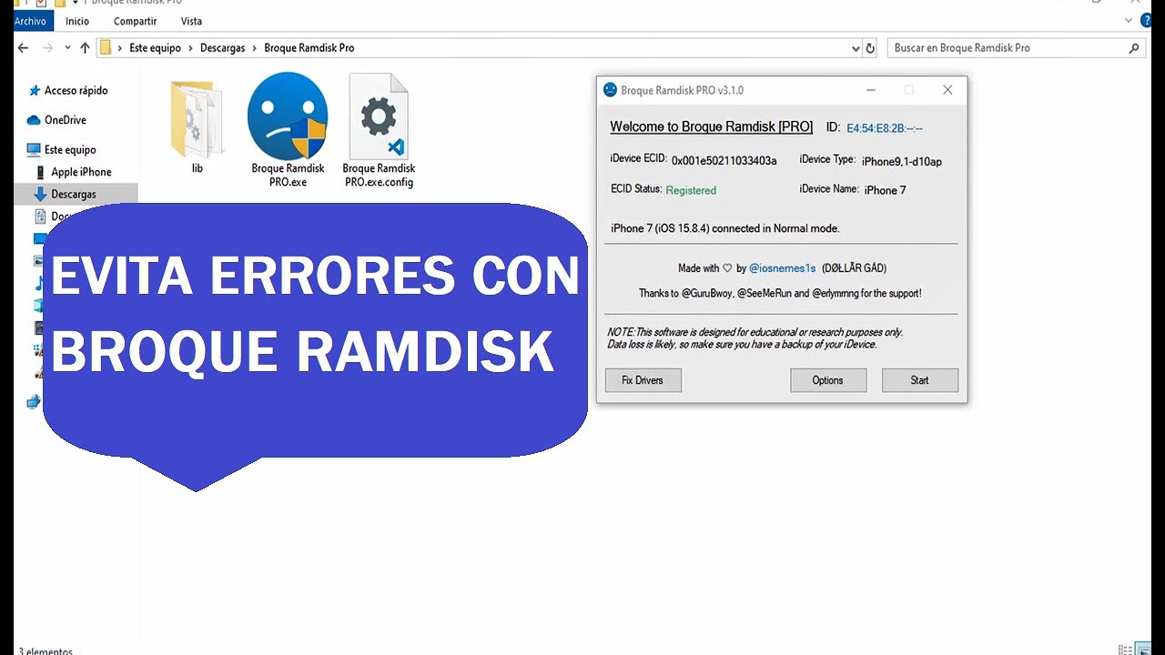 ⚙️ Así se Generan Archivos de Activación con Broque Ramdisk (iPhone/iOS ...