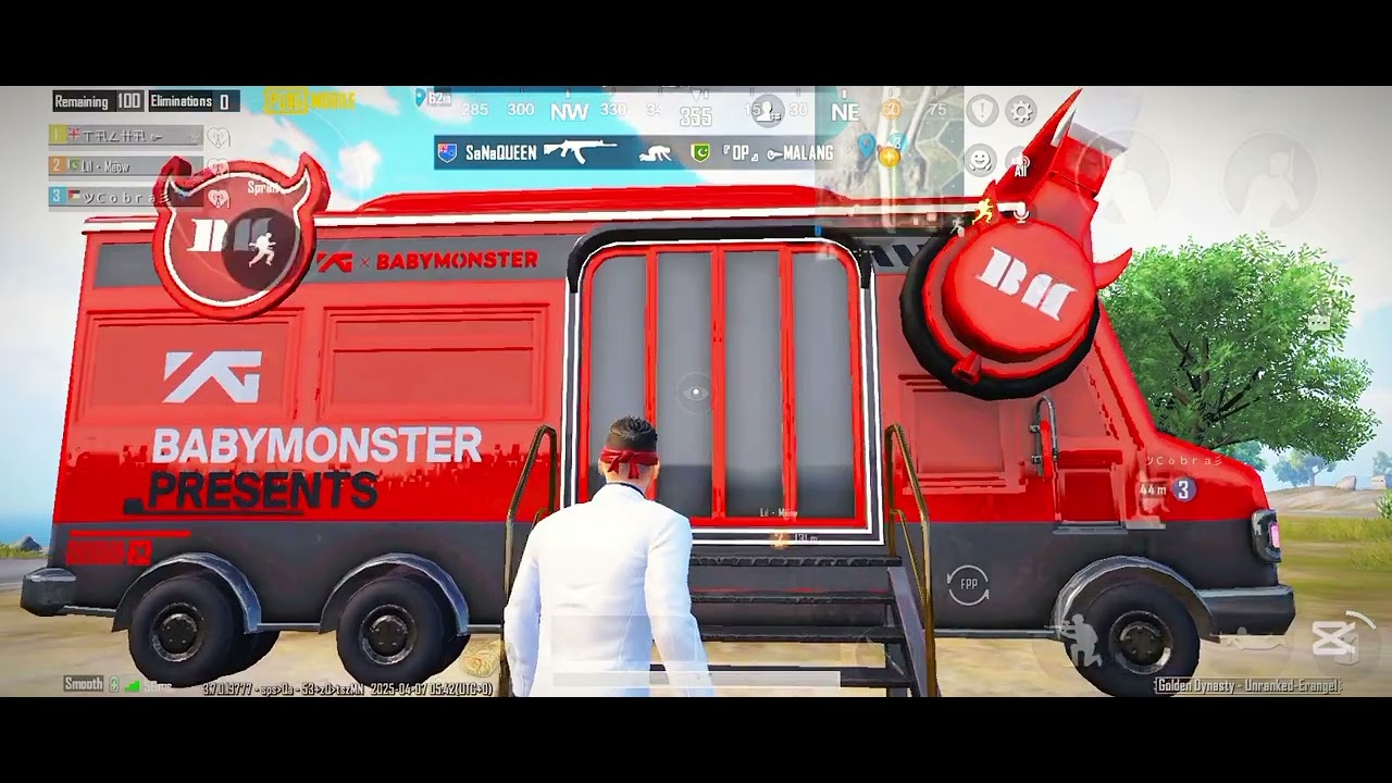 Dance Monsters Tour Bus Vibes UID:51376030710 @PUBGMOBILE - YouTube