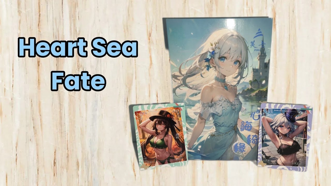 Heart Sea Fate 心海绮缘 Waifu Cards Opening [FK-XHQY-001] - YouTube