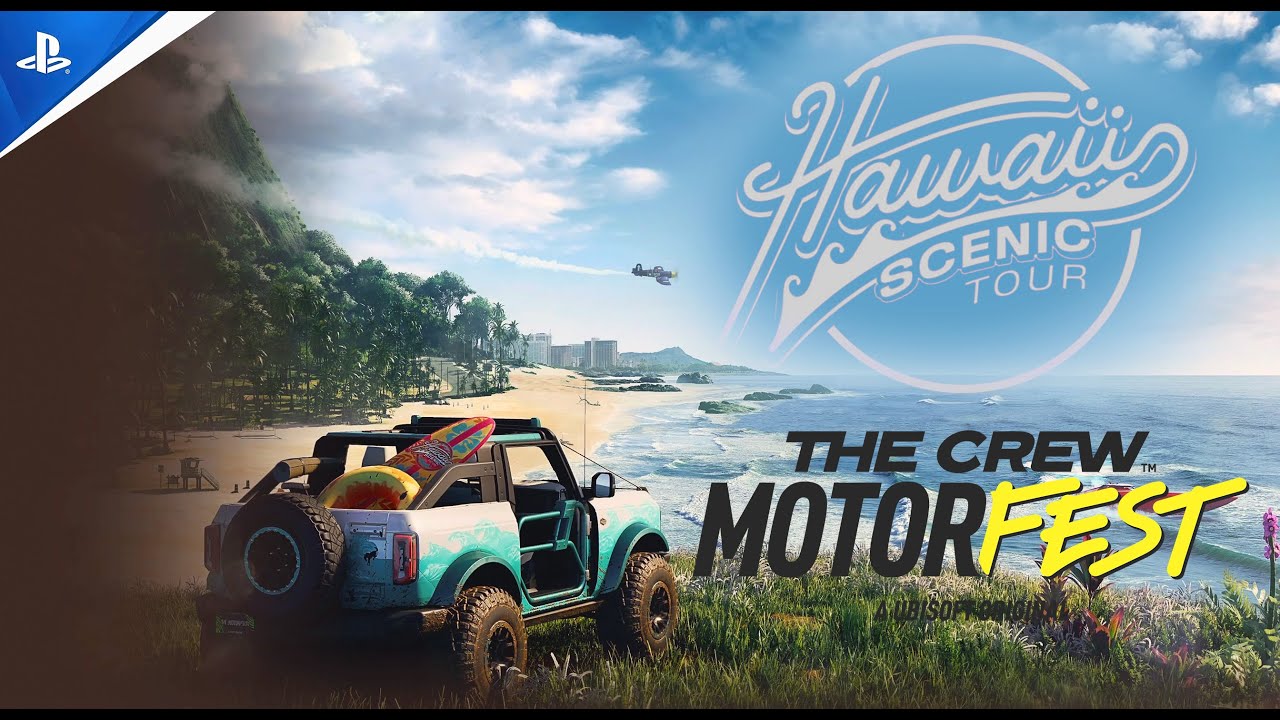 Breathtaking HAWAII SCENIC TOUR - Crew MOTORFEST Gameplay - YouTube