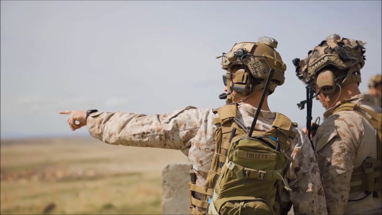 Marines Coordinate Close Air Support During Exercise Garnet Rattler ...