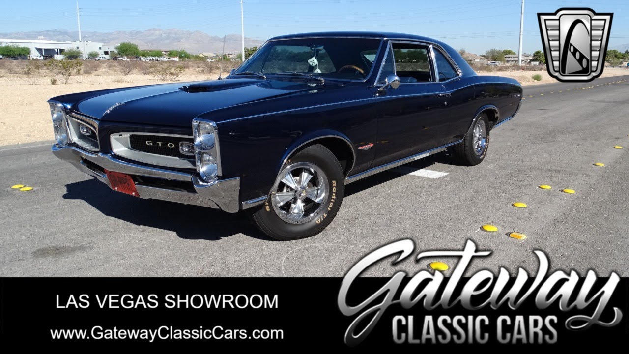 1966 Pontiac GTO - Gateway Classic Cars of Las Vegas - #800 - YouTube