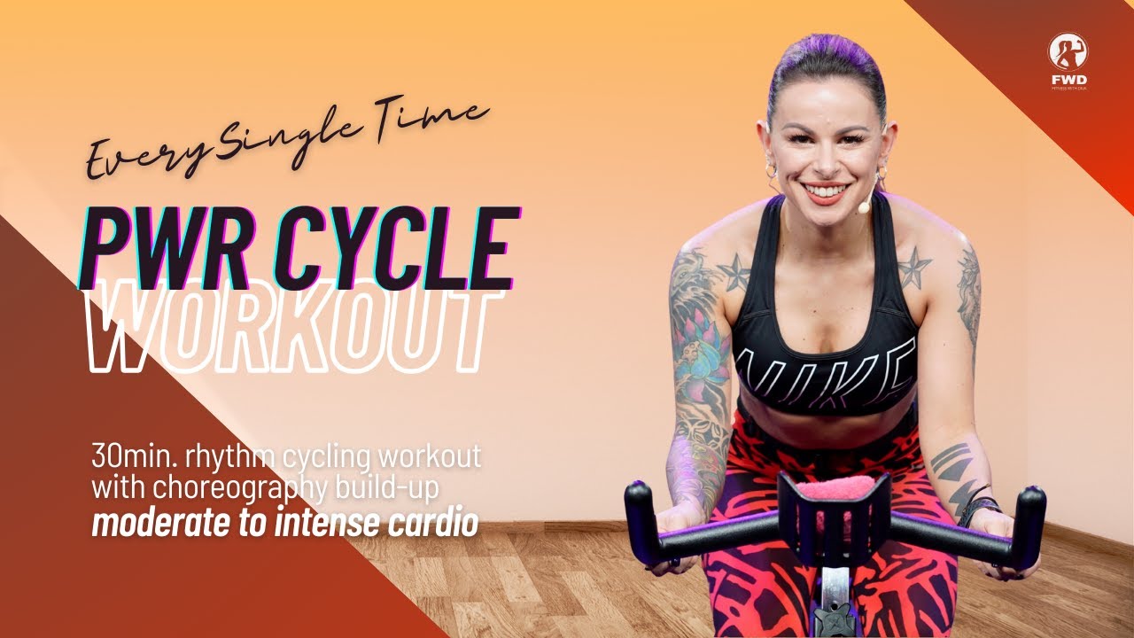 Pedal to the Beat: A 30-Minute Cycling Routine with Upbeat Moves - YouTube
