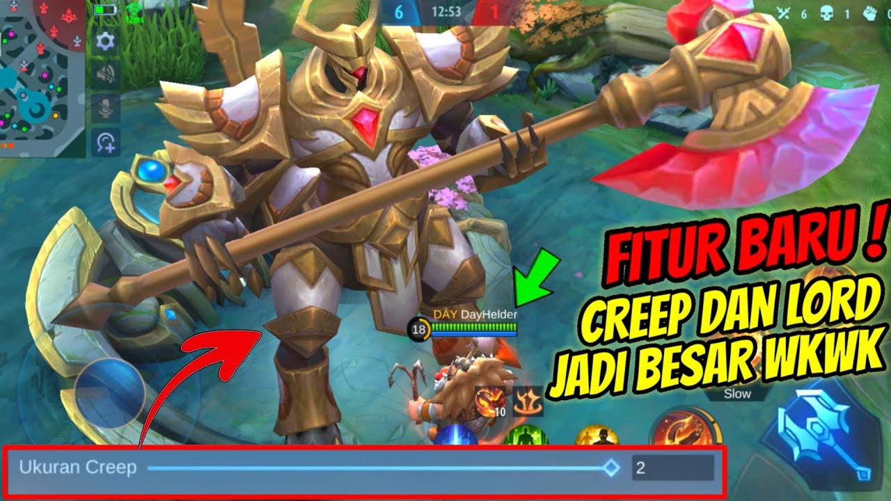 FITUR BARU LORD DAN CREEP JADI BESAR! AKHIR NYA FARAMIS REVAMP RILIS - Mobile Legends - YouTube