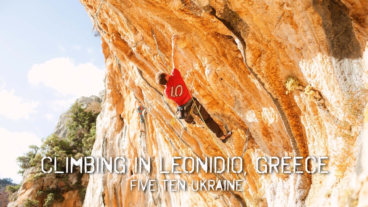 Climbing in Leonidio, Greece | Five Ten Ukraine - YouTube
