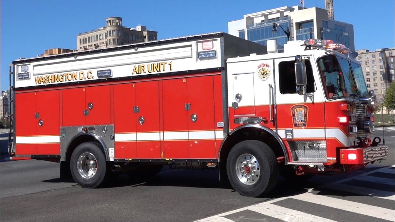 District of Columbia Fire & EMS Air Unit 1 Responding 10/20/21 - YouTube