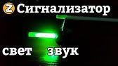 Супер светлячок. Сигнализатор поклевки для ночной рыбалки - YouTube