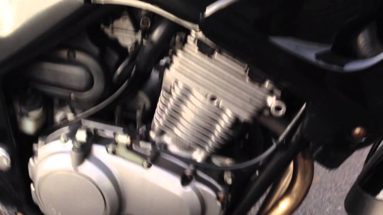 '94 Honda CB500 engine tapping noise - YouTube