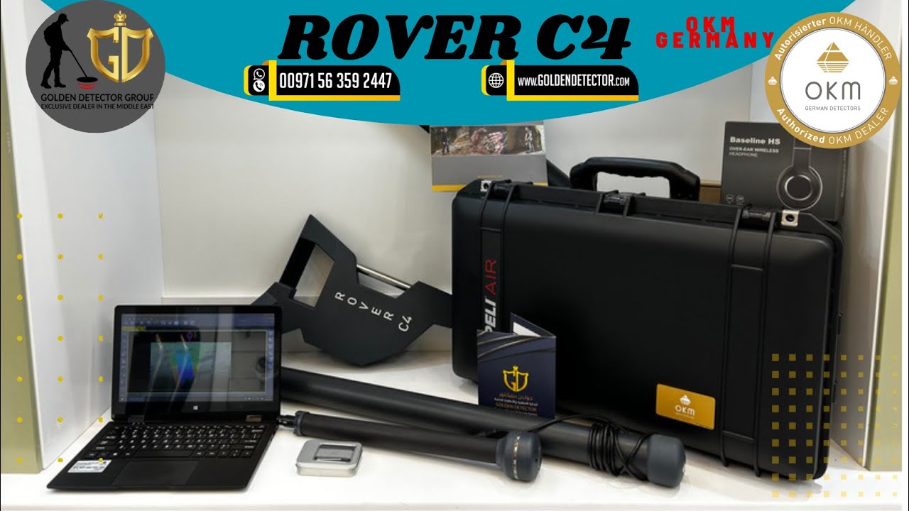 one of the best of okm device for treasure hunting and gold prospecting | OKM Rover C4 - YouTube