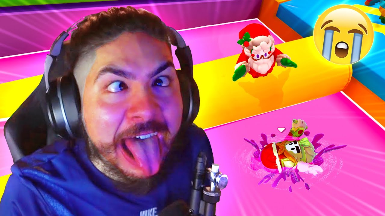 THAT'S HOW YOU MAKE STREAMER CRY 😂😂 - Fall Guys WTF Moments #109 ...