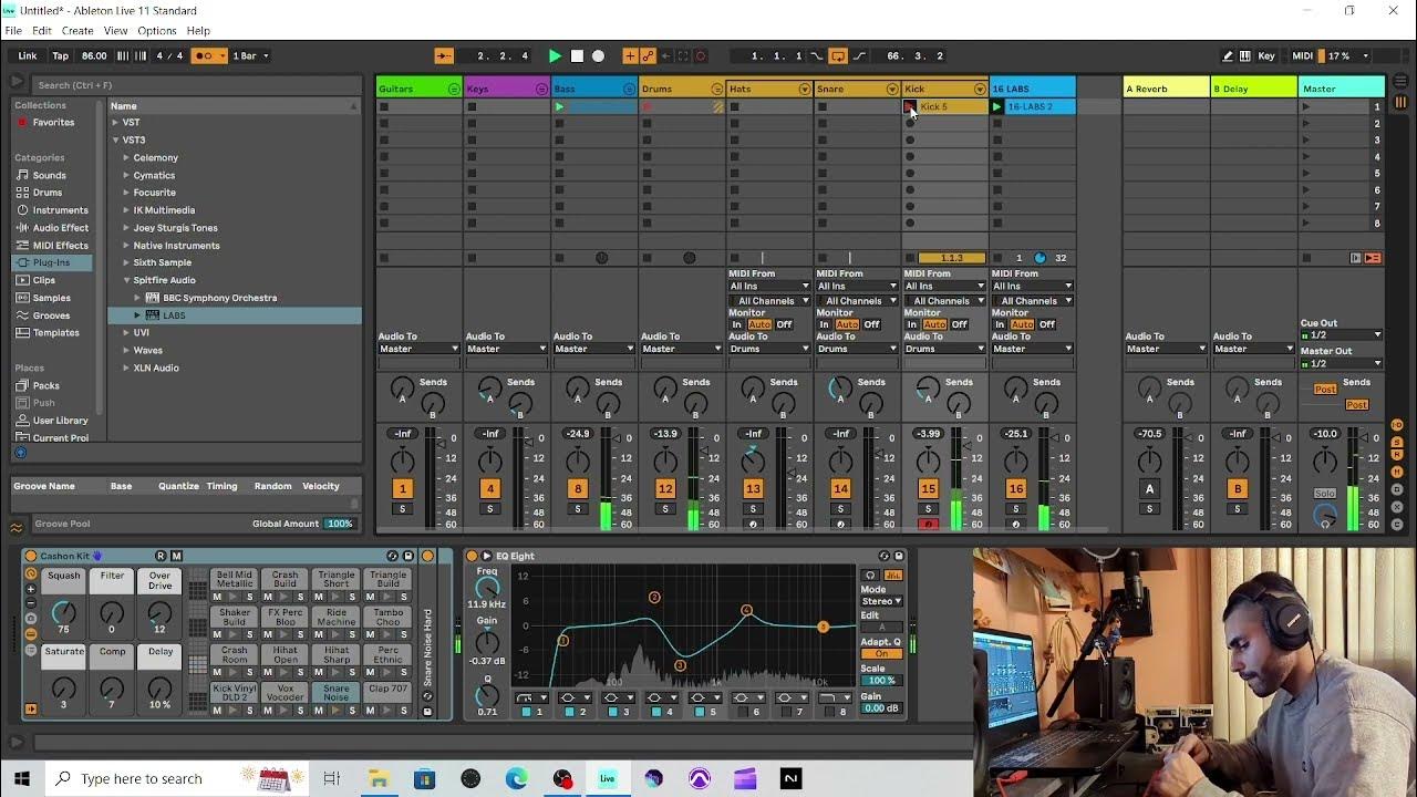 Making a Chill Lofi Piano Loop | Ableton Live | Session View - YouTube
