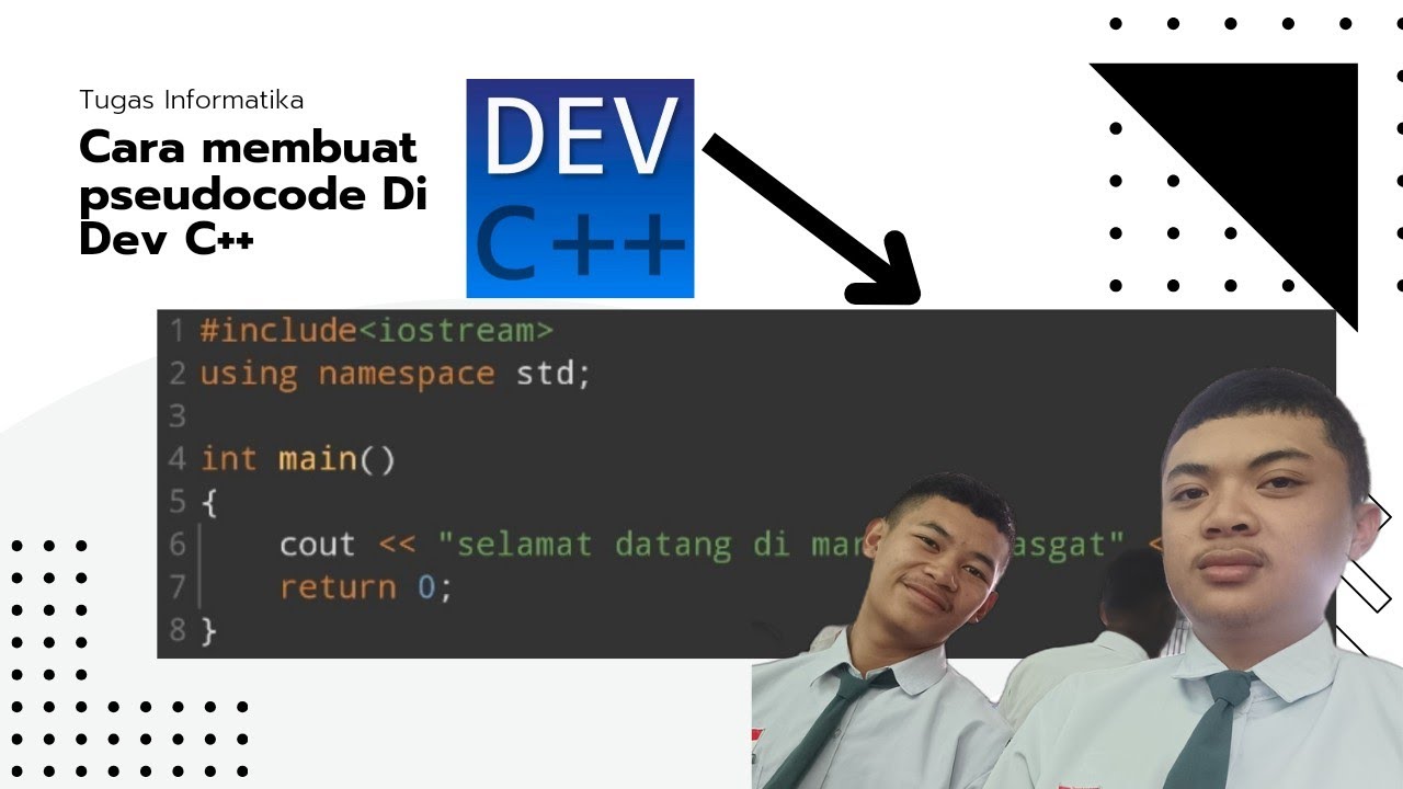 Tutorial membuat pseudocode dengan mudah | Tugas Informatika ...