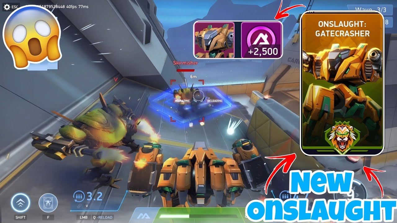 FINALLY! NEW GATECRASHER ONSLAUGHT😍|MECH ARENA - YouTube