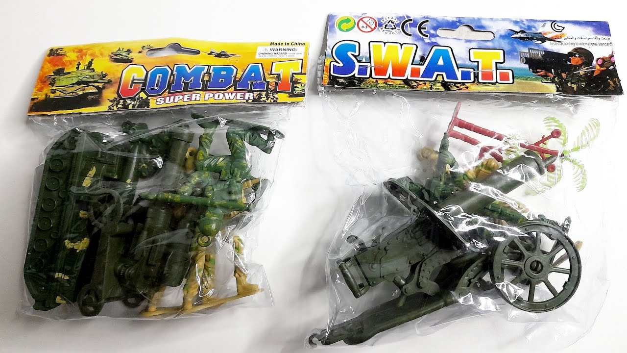 Sets militares de juguete: Soldaditos de plástico, vehículos y ...