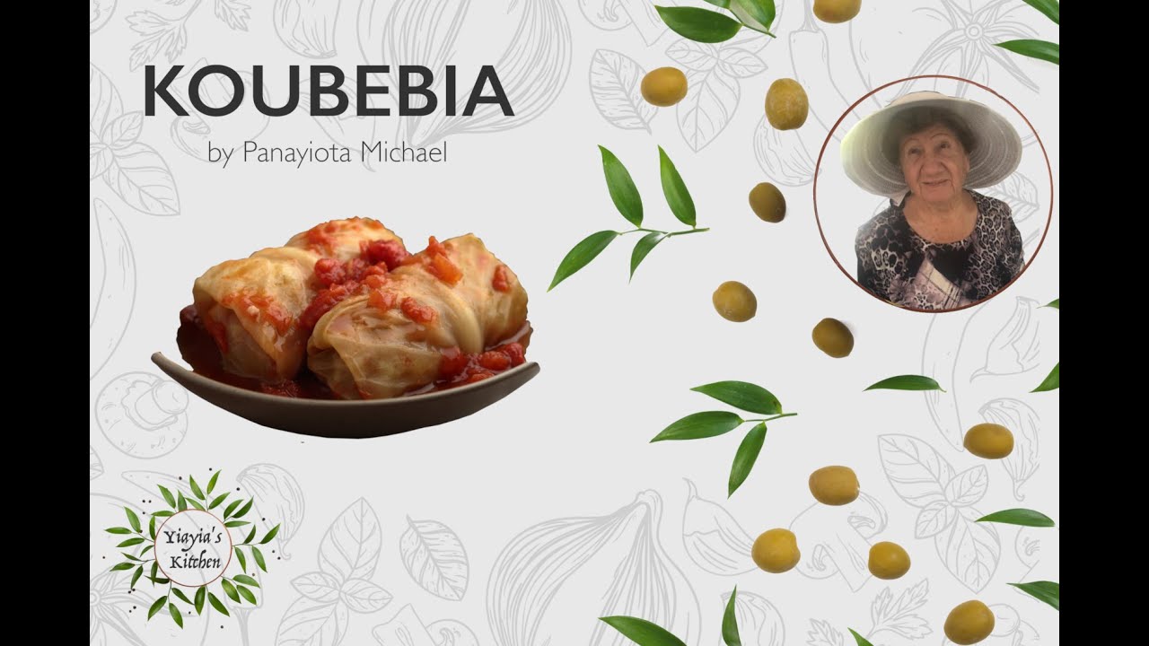 How to make the best Greek Koubebia with cabbage leaves by Panayiota ...