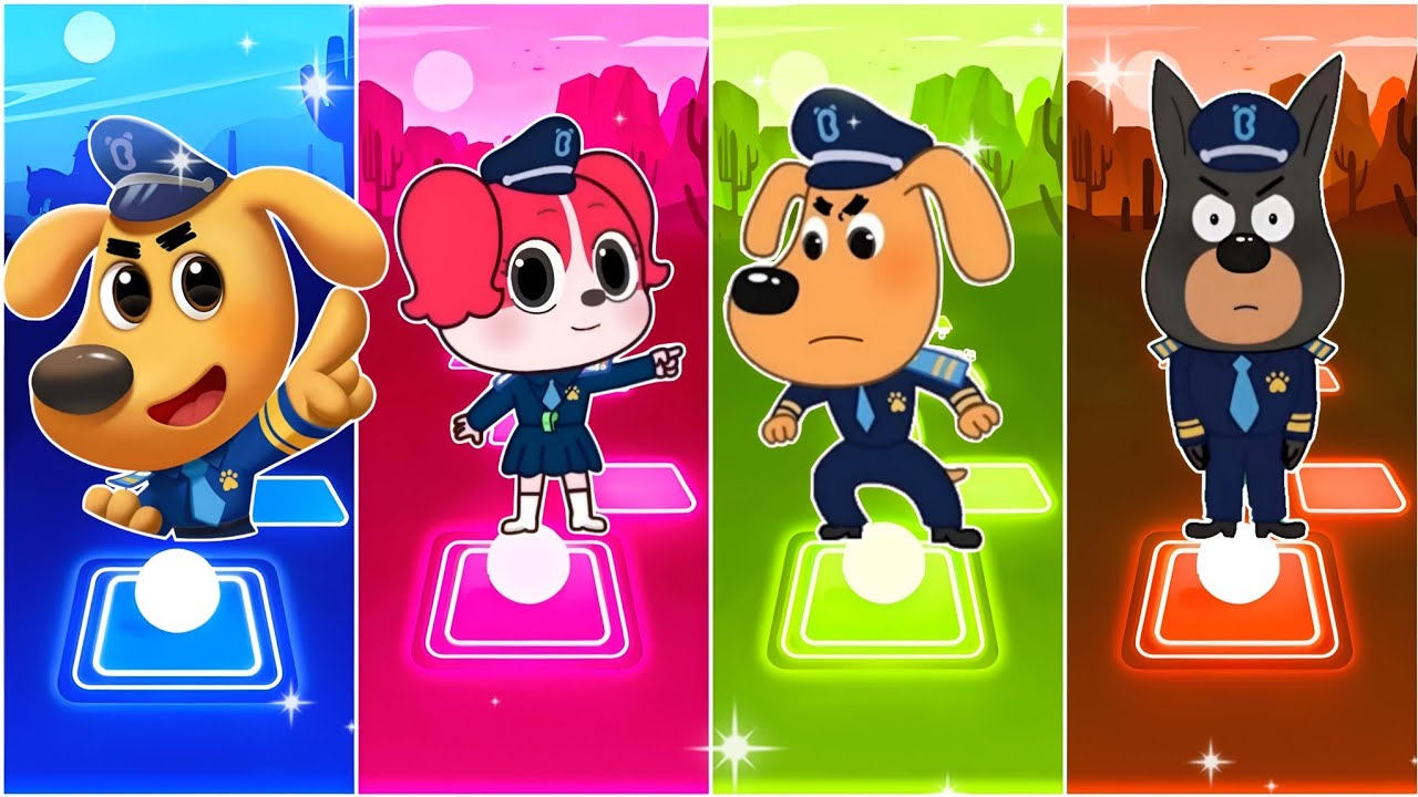 sheriff labrador's safety talk 🆚️ Sheriff Labrador All Team Episode 22 ...