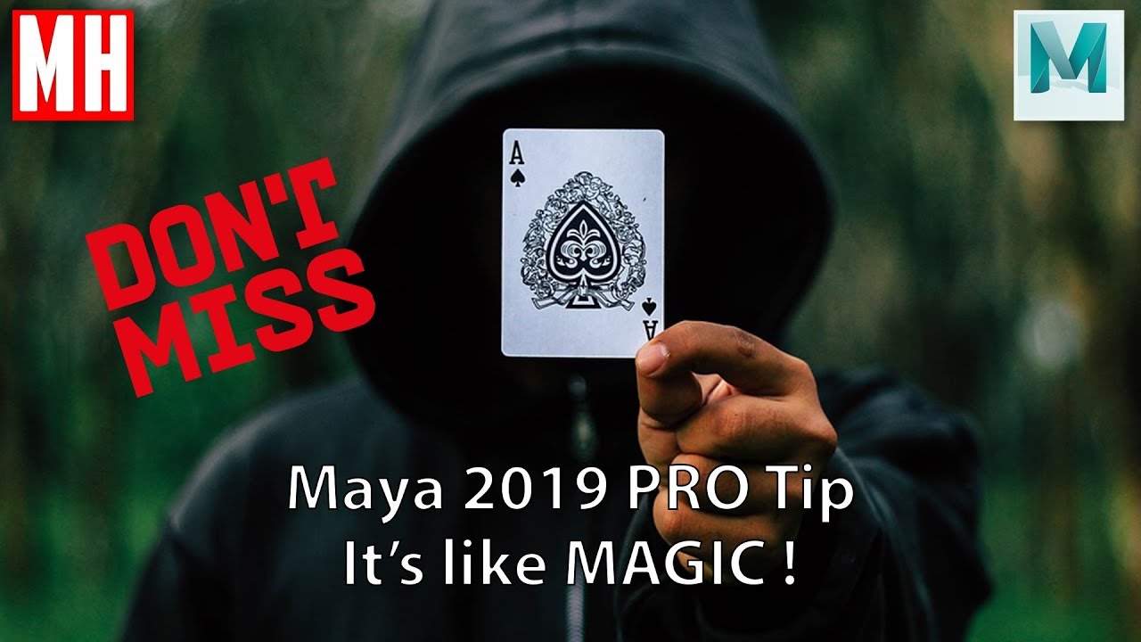 Maya 2019 Pro Tip ! : It's like MAGIC ( Retopo & Remesh ) - YouTube