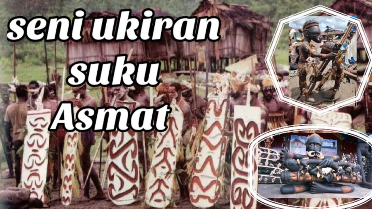 Wisata Patung Asmat || Seni ukiran suku Asmat di Papua - YouTube