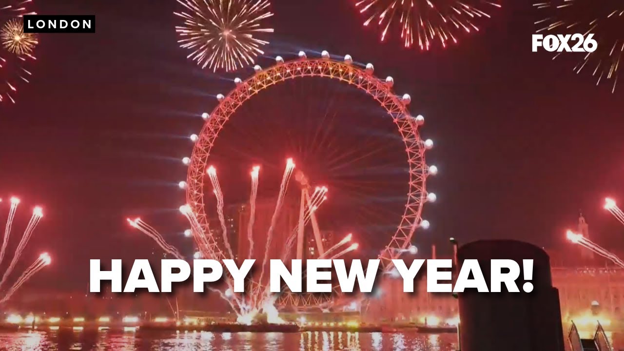 England: London Midnight Celebrations - YouTube