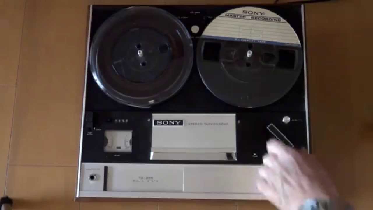 Old But Cool Vintage Audio / Reel To Reel SONY TC-255 - YouTube
