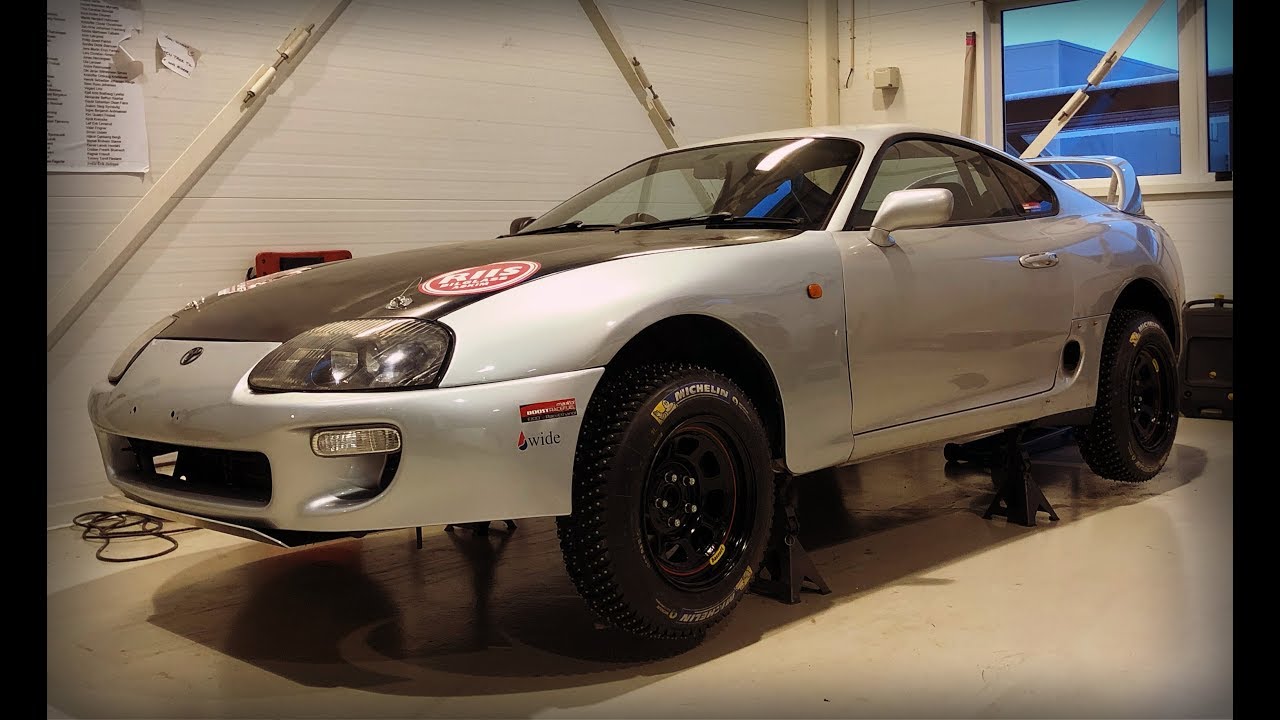 BAD ASS ICE BEATER SUPRA ON WRC STUDS! | VLOG 111 - YouTube