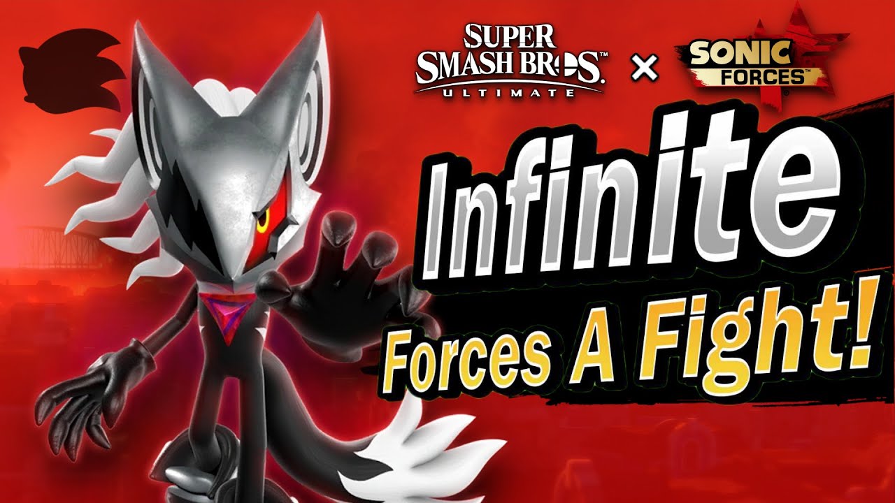 What if Infinite from "Sonic Forces" joined Super Smash Bros.? (Fighter ...