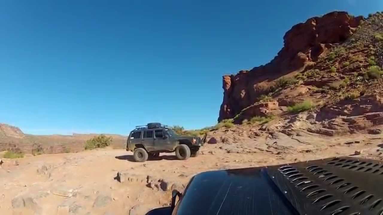poison spider trail moab at the beginning - YouTube