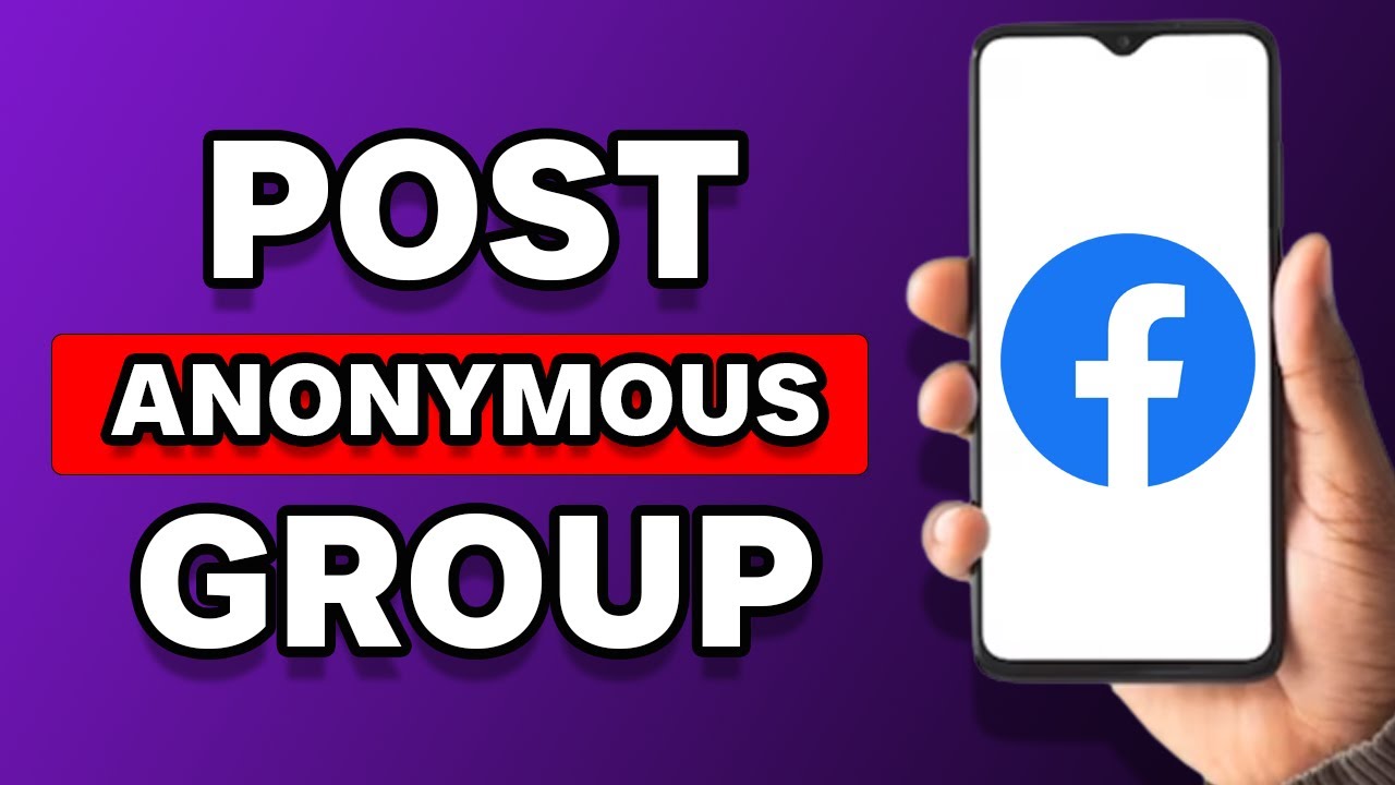 How To Post Anonymously On Facebook Group - YouTube