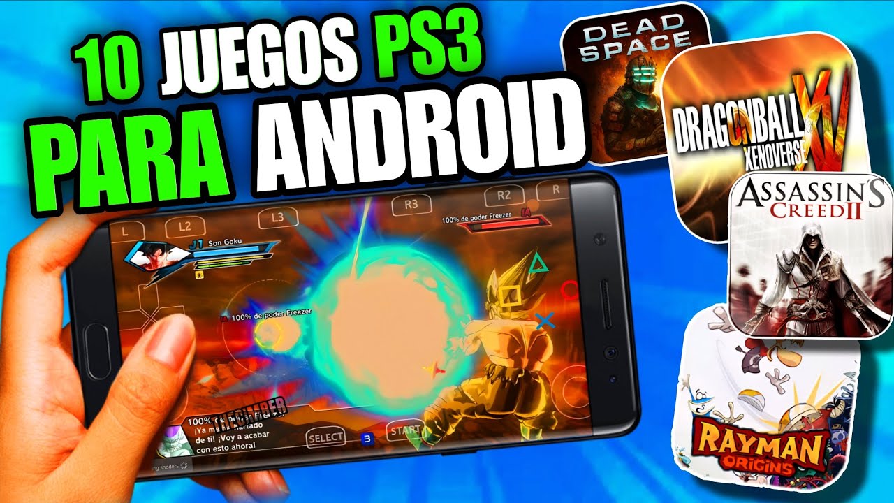 10 JUEGOS de PS3 JUGABLES para ANDROID con EMULADORES 📱😱🔥 - YouTube