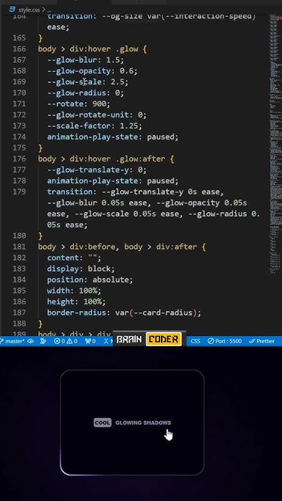 Day 575 Code Practice Challange Css Glowing Border Animation Coding Braincoder Css 