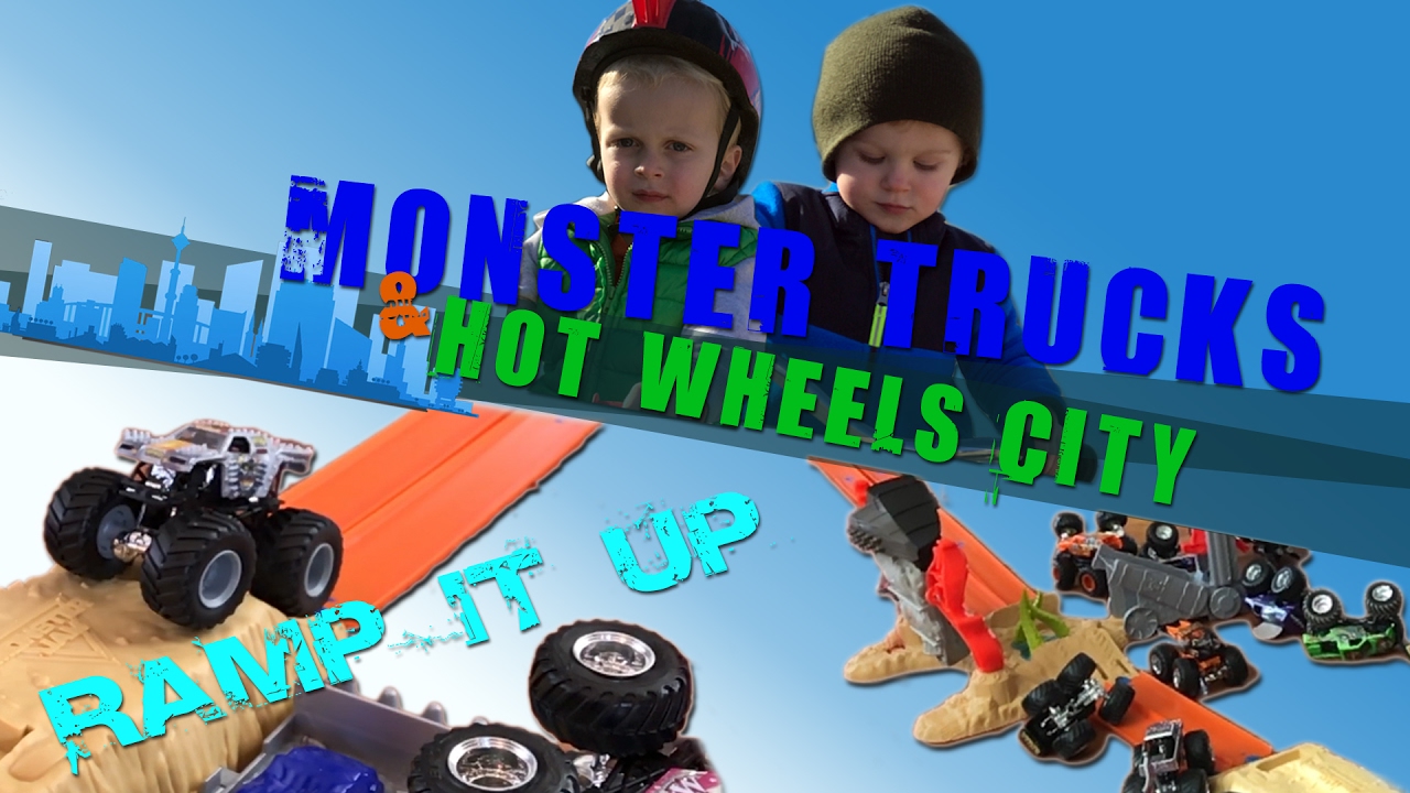 Monster Jam Ramp It Up Trackside - YouTube