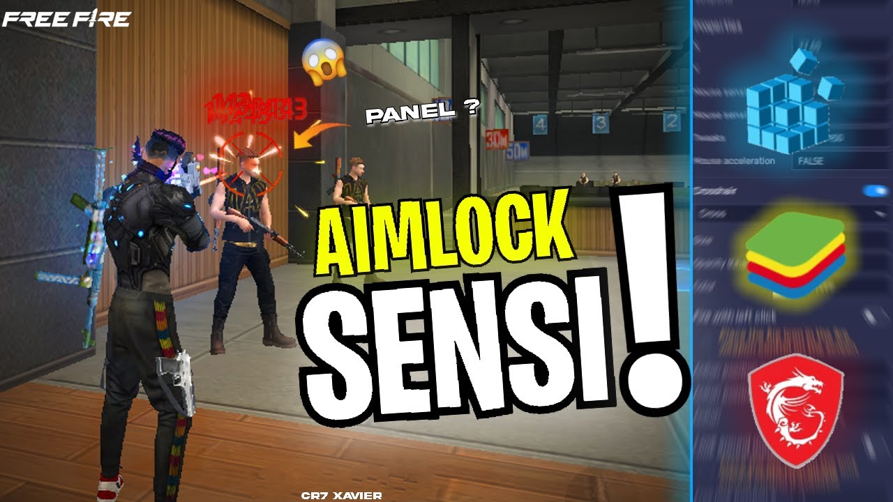 SECRET AIMLOCK SETTINGS : Which Gives 99% Headshots l Bluestacks 5 l ...